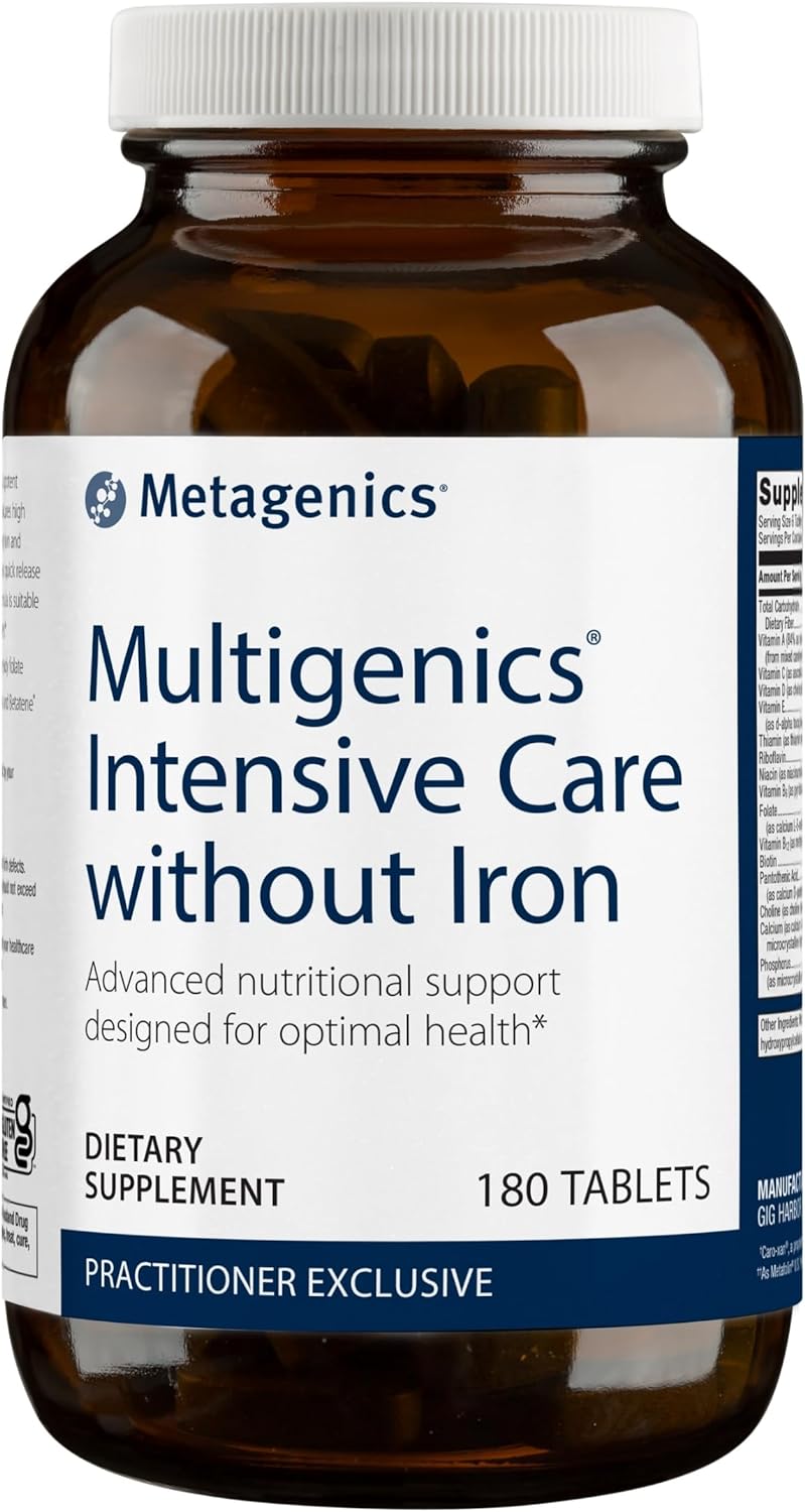 Multigenics Intensive Care without Iron DIETARY SUPPLEMENT – New London ...